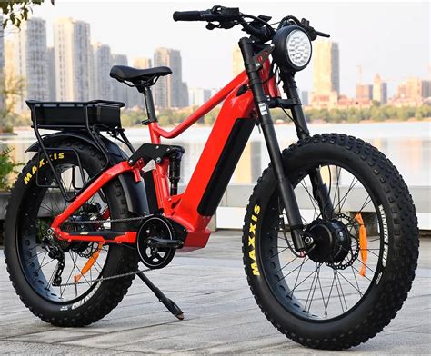 Timobiss 1000w Fat Tire Electric Bike For Adults 40mph 45