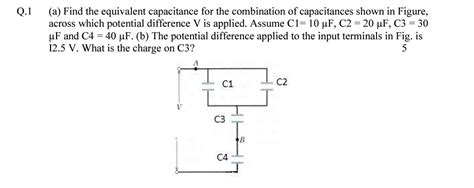 Answered A Find The Equivalent Capacitance For… Bartleby