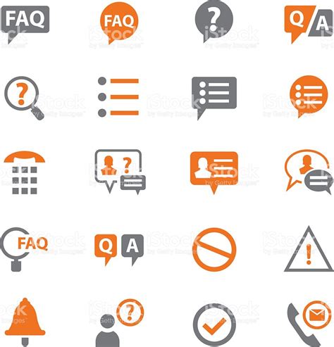 Faq Icon Vector 138138 Free Icons Library