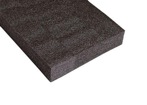 Laminated Closed Cell Packaging Foam Black Para Rubber