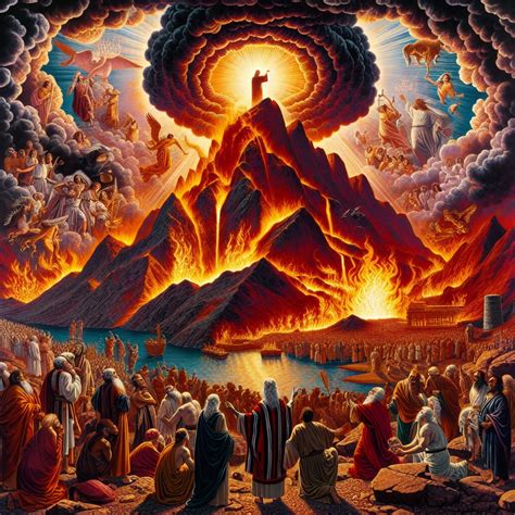 A Dramatic Biblical Bible Art