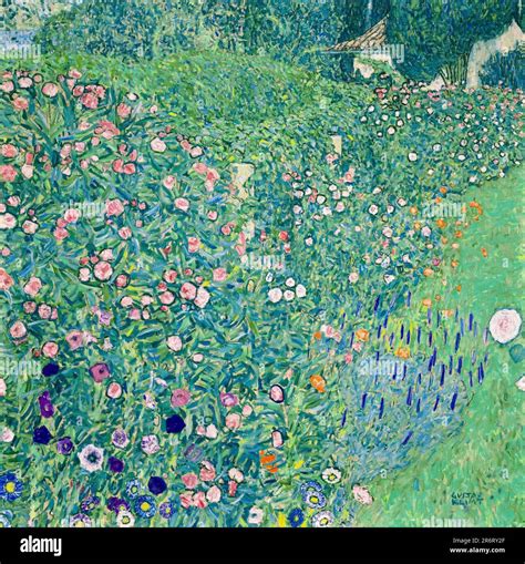 Fleurs De Gustav Klimt Banque De Photographies Et Dimages à Haute