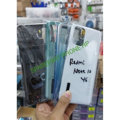 Jual Original Back Casing Housing Sudah Termasuk Tombol Luar Xiaomi Redmi Note G Back Door