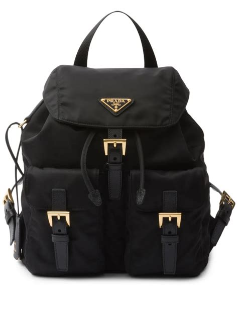Prada Re Edition 1978 Small Re Nylon Backpack In Black Modesens