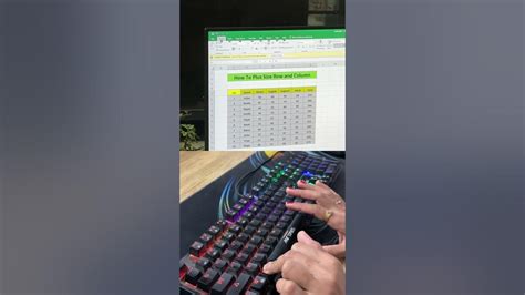 Excel Shortcut Keys Adjust Row And Column Size In Seconds Youtube