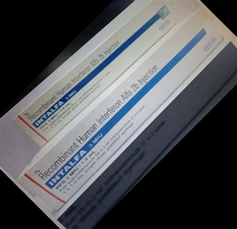 Intas Interferon Alpha 2b Injection 30 Mcg 0 5 Ml At ₹ 690 Piece In Surat