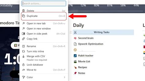 how to duplicate databases in notion 2025