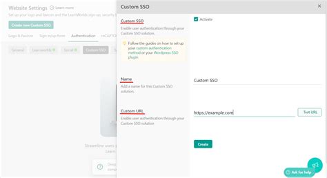 how to create your custom sso solution learnworlds help center