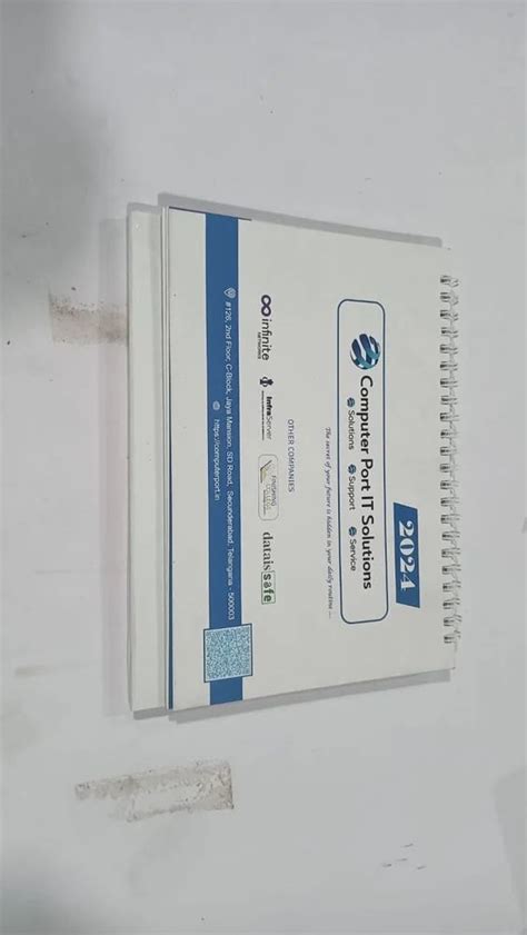 Paper Offset Printing Spiral Binding Table Calendar At Rs 120piece In