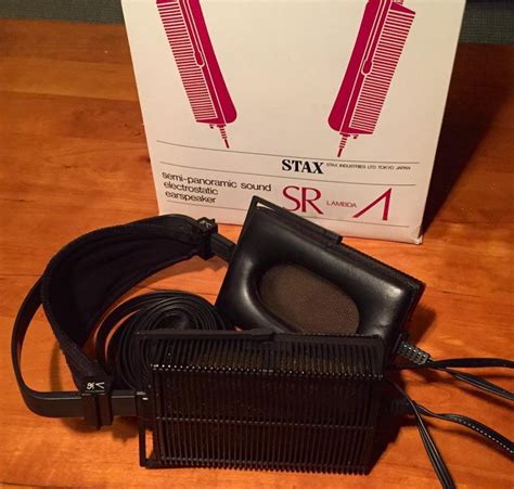 Review Stax Sr Lambda Plastic And Fantastic Headphonesty