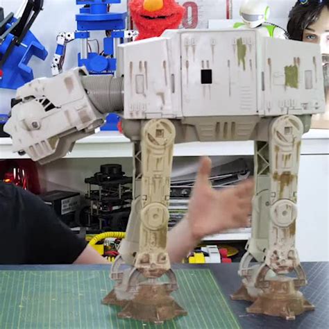 Tuan Tranpham On Linkedin Atat Starwars Arduino Kinematics Robotics 3dprinting Testing