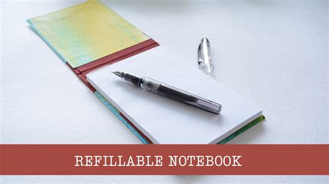 Refillable Notebooks Tutorial Vintage Page Designs