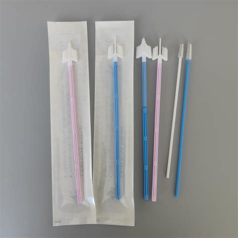 Wholesale Individually Wrapped Disposable Medical Cervical Brush Cervical Sampling Swab China