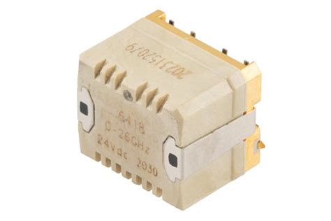 Spdt Electromechanical Relay Latching Switch Dc To Ghz Up To W V Hot Switching Smt
