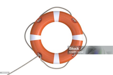 3d 렌더링 그림의 빨간색 생활 부 표 흰색 배경에 고립 부표에 대한 스톡 사진 및 기타 이미지 부표 크루즈 휴가 안전 Istock