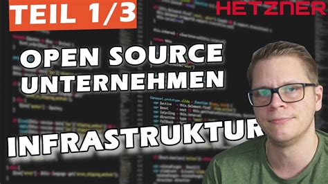 Die It Eines Open Source Startup Unternehmens Infrastruktur Youtube