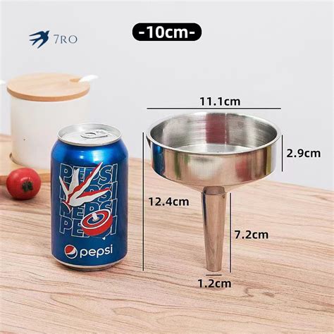 กรวยสแตนเลส 304 กรวยกรอกน้ำ อาหาร กรวยกรอกน้ำ ของเหลว กรวย สําหรับเติมน้ำมัน น้ำผึ้ง Shopee