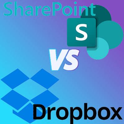 Dropbox Vs SharePoint What Is The Best File Share And Storage Program