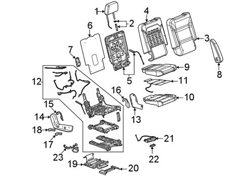 Chevrolet Seats And Tracks Second Row Seats