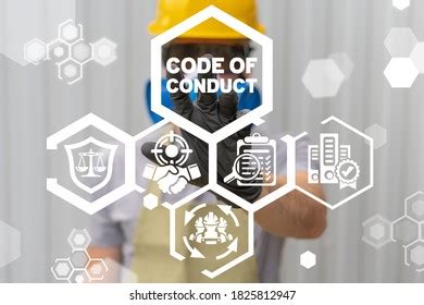 Code Conduct Industrial Ethics Concept Stock Photo 1825812947 Shutterstock