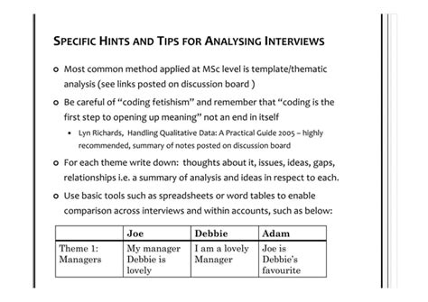Research Methods Workshop Data Analysis Pdf Science