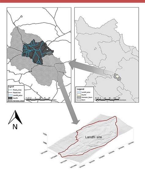 figure 1 from modflow mt3dms based modeling leachate pollution transfer