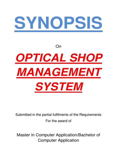 151 optical shop management system synopsis pdf online shopping