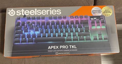 Tastatura Gaming Steelseries Apex Pro Tkl Display Inteligent Oled Ovidiu • Olx Ro
