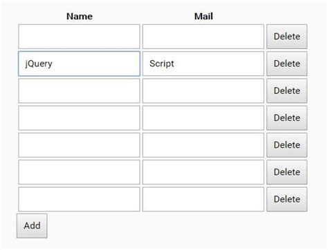 Dynamic Form Field Creation And Deletion Plugin Add Input Area Jquery
