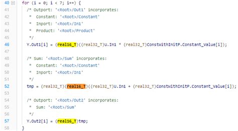 Generate Native Half Precision C Code From Simulink Models Matlab