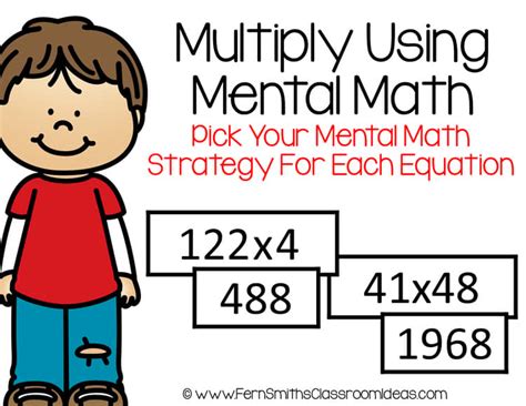 Multiply Using Mental Math Center Games For Fourth Grade Tpt