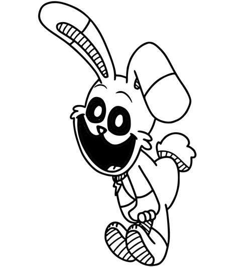 Smiling Critters Coloring Pages Hoppy Hopscotch 2025