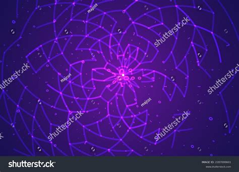 Abstract Big Data Visualization Big Data Stock Vector Royalty Free