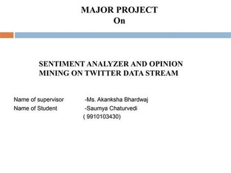 Sentiment Analysis Of Twitter Using Python Pptx Social Networking Internet