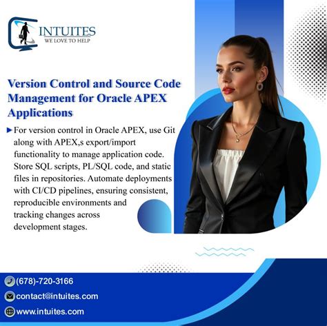 Intuites On Linkedin Intuites Oracleapex Versioncontrol