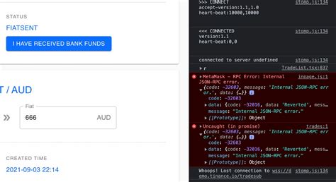 Metamask Internal Json Rpc Error When Calling Smart Contract Smart
