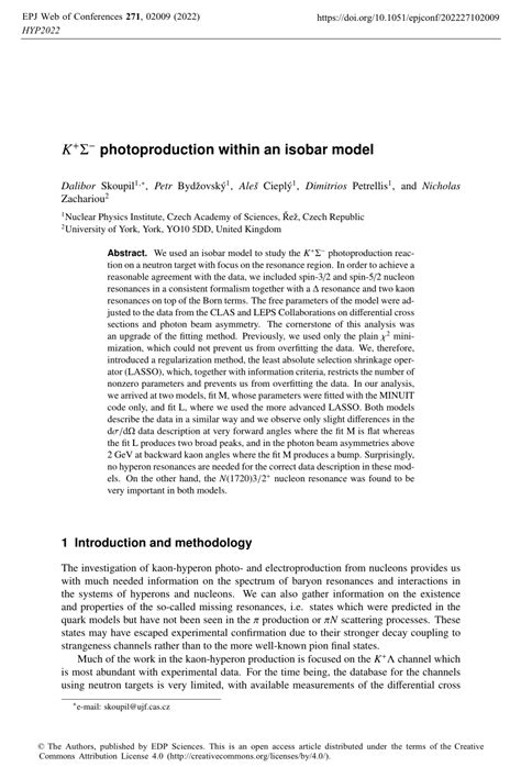 Pdf KΣ Photoproduction Within An Isobar Model
