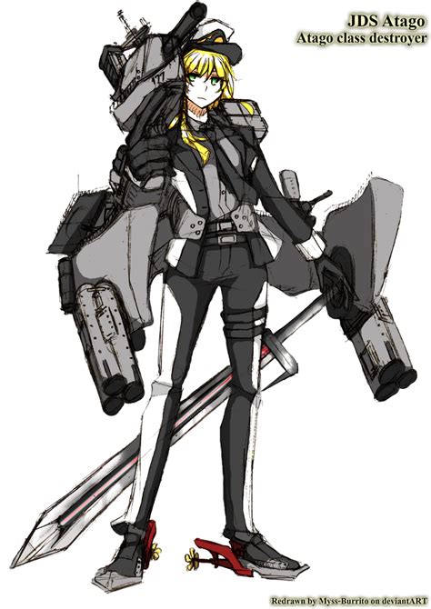 Jds Atago Commission For Xx Xavier Xx By Myss Burrito On Deviantart
