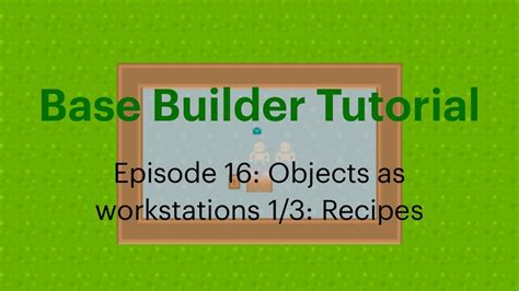 Base Buider Tutorial Using Spritekit And Swiftui Episode 16 Recipes Youtube