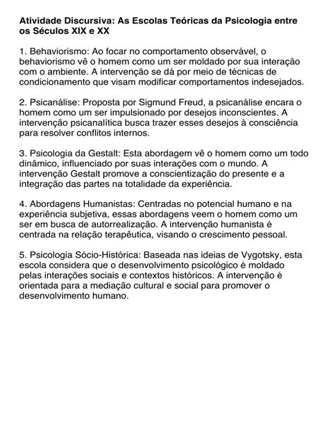 Atividade Discursiva Pdf