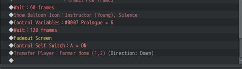 Transferplayer Control Not Working After Autorun Event Rpg Maker Forums