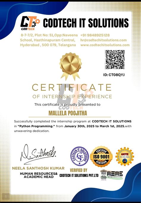 Pythonprogramming Internship Codtech Learning Growth Techskills