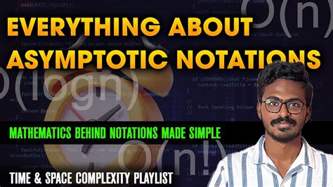 13 Asymptotic Notations Big O Theta Omega Time And Space Complexity Playlist Youtube