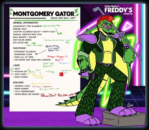 Montgomery Gator By Cosmiischillin On Deviantart