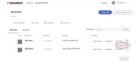 how to duplicate a qr code