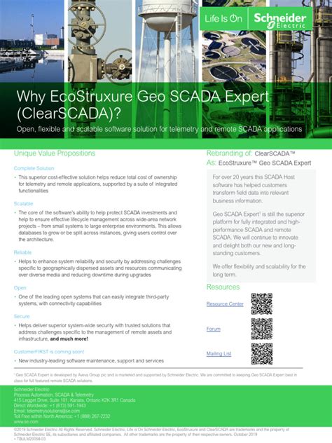 Why Geo Scada Expert Pdf Scada Scalability