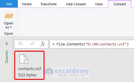 How To Open VCF Files In Excel Methods ExcelDemy