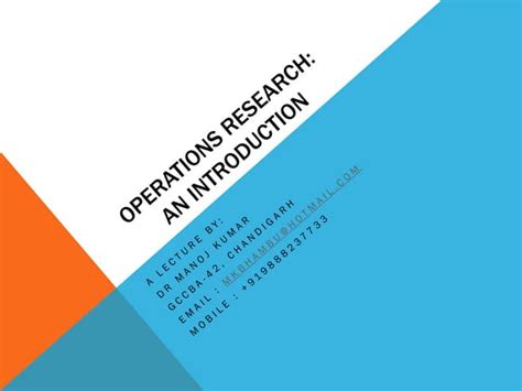 Inventory Model Operation Research Pptx