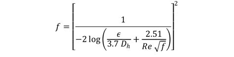 Solve Colebrook Equation For Friction Factor Tessshebaylo