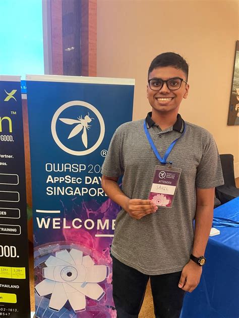 Sahil Menon On Linkedin Borntohack Owasp Appsecdayssg Appsec Cybersecurity Aisecurity